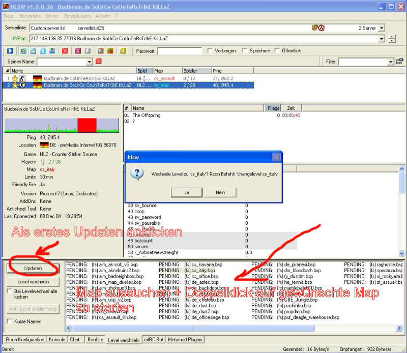 Budbrain Counterstrike Source HLSW Einrichten HOWTO...